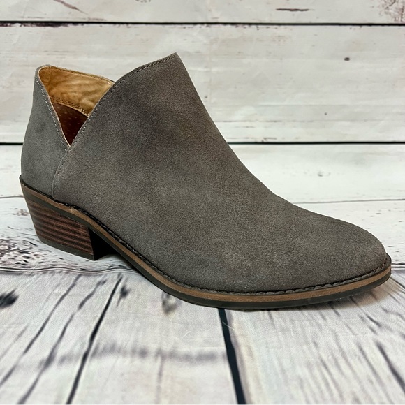 Lucky Brand | Shoes | Lucky Brand Frankela Suede Ankle Bootie Size 7 2 ...